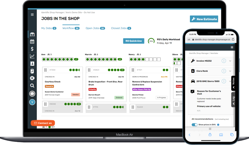 Identifix Shop Manager Auto Repair Shop Management Software from Identifix